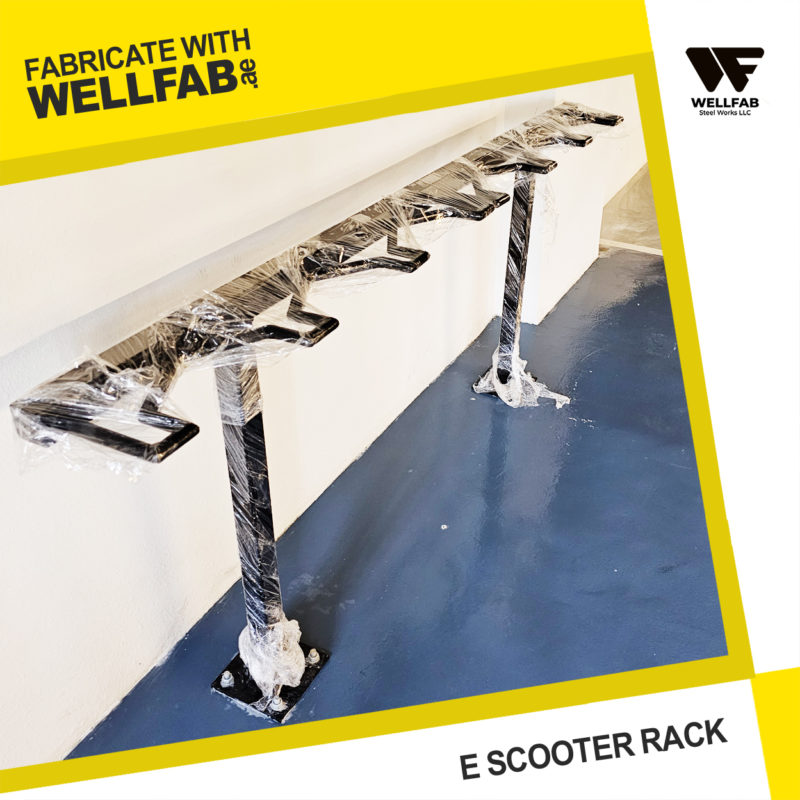 Electric Scooter Parking Rack – Wellfab Steel Works LLC